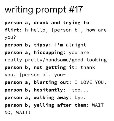 Writing Prompts For Writers