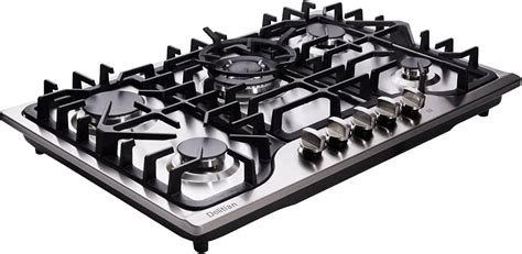 30 Inch 30 Inch Built In Stainless Steel 5 Burners Gas Stovetop Lpg