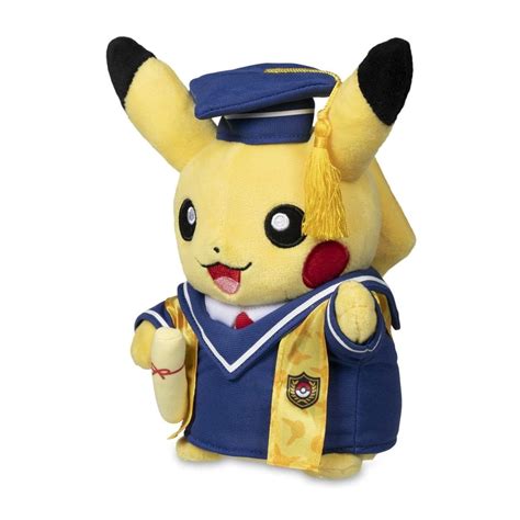 Pok√©mon Pikachu Celebration Plush 8 In Graduation Cap And Gown