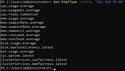 Using Powercli To Fetch Vcenter Performance Statistics