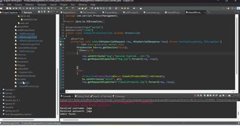 javafullstack productmanagement jsp servlets webdevelopment