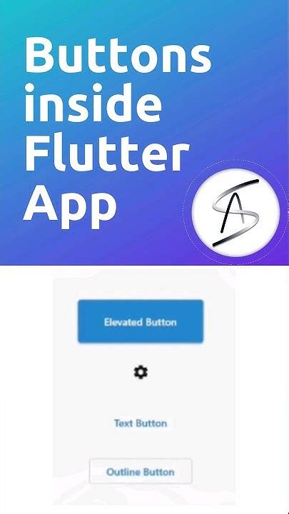 buttons inside flutter app flutter tutorial flutterdeveloper flutterwidgets youtubeshorts