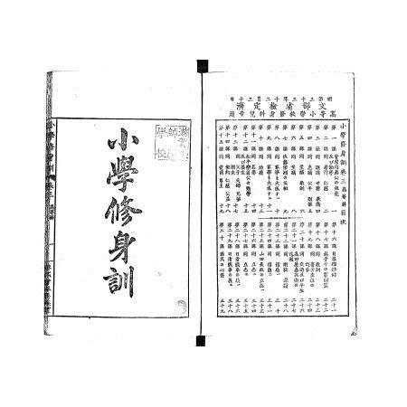 小學修身訓 高等科 男子用 ジャパンサーチ