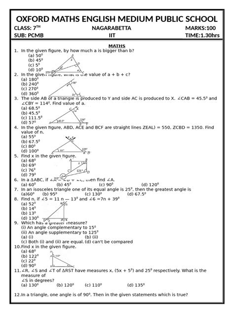 7 Iit 12 12 24 Pdf Triangle Manufactured Goods