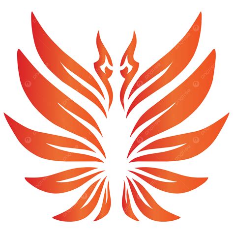 Firebird Wings Logo Symbol Of Strength Vector Wing Angel Freedom Png