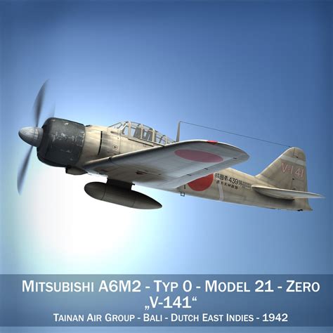 Mitsubishi A6m Zero 3d Model 52 Blend Fbx Obj Free3d Mitsubishi A6m Zero 3d Model 52 Blend Fbx Obj Free3d