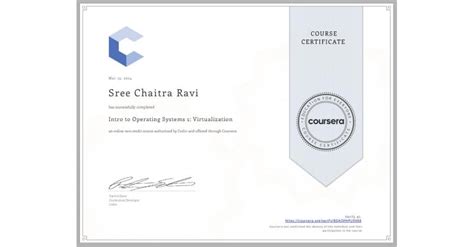 Sree Chaitra Ravi On Linkedin Completion Certificate For Intro To