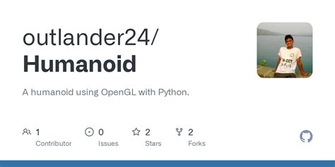 GitHub Outlander Humanoid A Humanoid Using OpenGL With Python