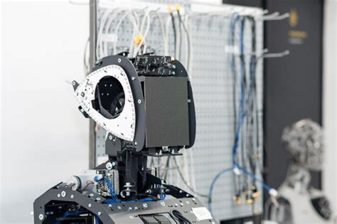 Premium Photo Humanoid Robot In The Process Of Assembly And