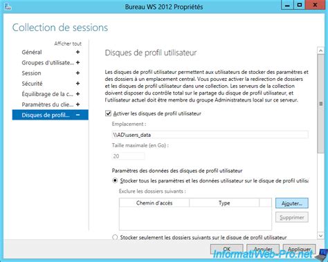 Configure And Use User Profile Disks Upd Of Rds On Windows Server 2012 2012 R2 2016