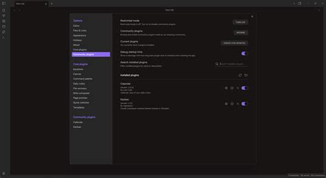 installed community plugin not showing help obsidian forum