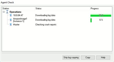 checking agents loadcomplete documentation