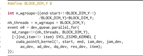 Figure 5 From Optimization Of Ported Cfd Kernels On Intel Data Center