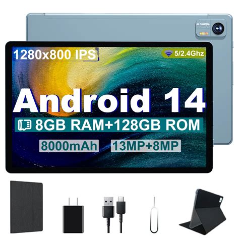 Android 14 Tablet 101 Inch Android Tablet Pc 8gb Ram 128gb Rom 1tb