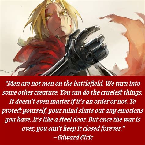 Edward Elric Quote Serenity Quotes Fullmetal Alchemist Quotes Movie