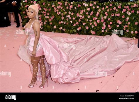 Nicki Minaj Attends The 2019 Met Gala Celebrating Camp Notes On