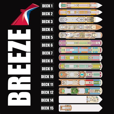 Deck Plan Carnival Breeze 8462