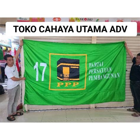 Jual Bendera Ppp Bendera P3 Bendera Ppp New 200 X 300 Shopee Indonesia