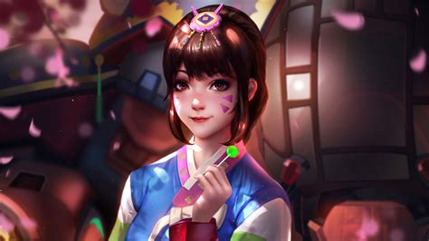1280x720 Dva Overwatch Liang Xing 4k 720p Hd 4k Wallpapersimages