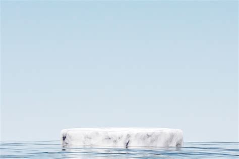 미용 및 화장품 제품을 위한 파란색 배경에 물 위에 있는 최소한의 대리석 연단 0명에 대한 스톡 사진 및 기타 이미지 0명 3차원 형태 강단 Istock