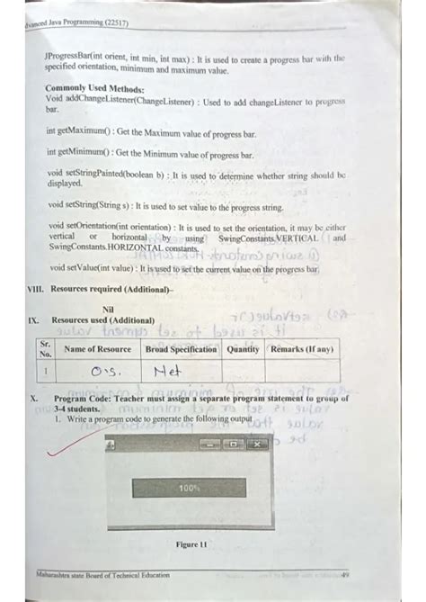 22517 Advanced Java Programming Ajp Solved Lab Manual Pdf Manual Answer