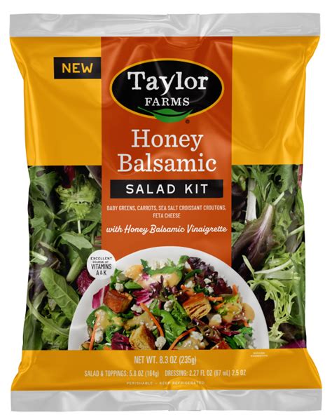 Honey Balsamic Salad Kit Taylor Farms