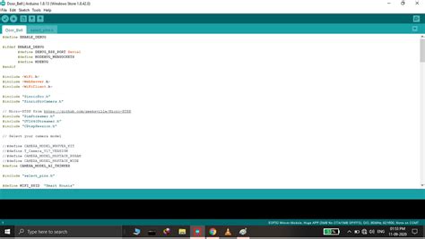 door bell upload issue · issue 87 · sinricpro esp8266 esp32 sdk · github