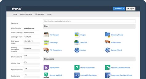 CPanel Virtual Servers VPS