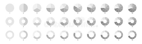 segment slice sign wheel round diagram part circle section graph line