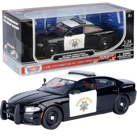 Motormax 2023 Dodge Charger Chp California Highway Patrol Police Car