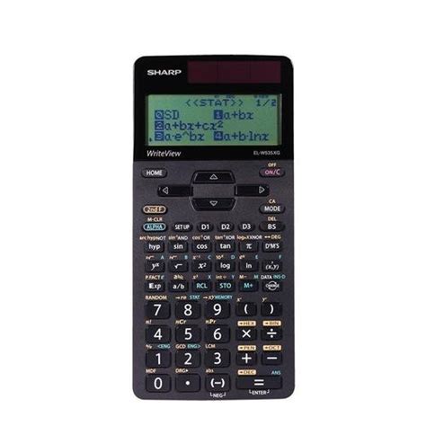 Sharp® Elw535xgbwh Write View 422 Function 16 Digit Scientific Calculator Black 516278