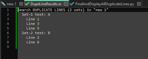 Find And Display All Duplicate Lines Notepad Community