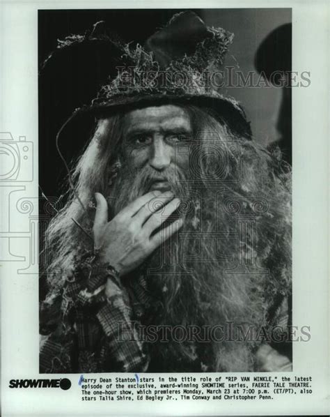 Press Photo Actor Harry Dean Stanton In Rip Van Winkle Historic Images