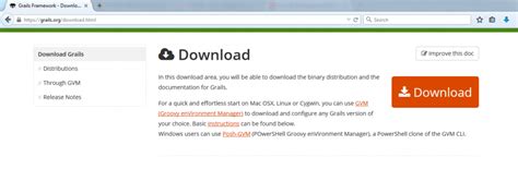 how to setup grails framework in windows environment