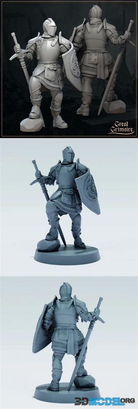 3d Model Annya The Templar Girl Printable