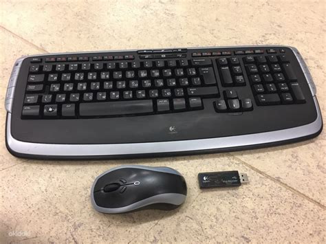 Logitech Cordless Desktop Lx710 Laser Black Silver Usb — Ipi Computer