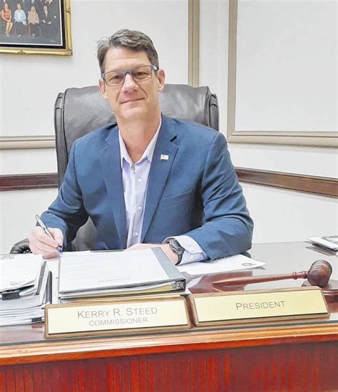 Steed Named Commissioner President Wilmington News Journal