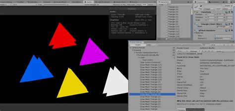 Non Instanced Properties Set For Instanced Shader Unity Engine Unity Discussions