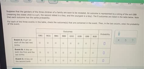 Solved 15 22 24 Suppose That The Genders Of The Three Chegg Com