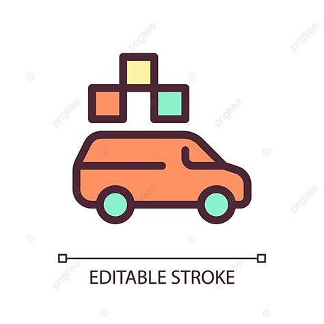 Ui Icon Rgb Color Perfect Minivan Taxi Interface Car Online Vector Interface Car Online Png