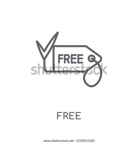 Free Linear Icon Modern Outline Free Stock Vector Royalty Free 1235051260 Shutterstock