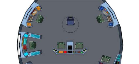 Battle Grid Oberth Class Bridge