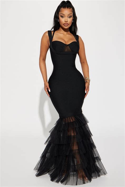 Black Maxi Dresses Fashion Nova