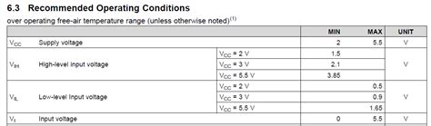 SN AHC G Can Sn Ahc G Handel V Input With V Vcc Power Supply Logic Forum Logic