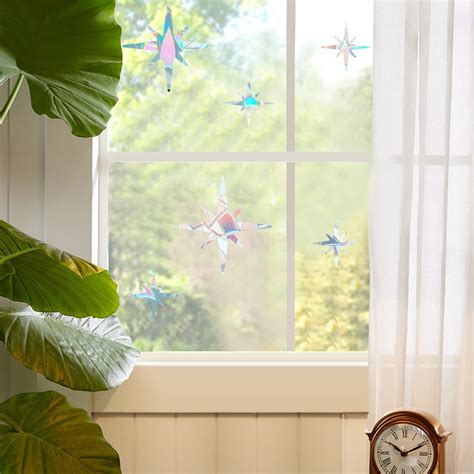 Rush Anti Collision Window Alert Bird Stickers Silhouettes Glass Door