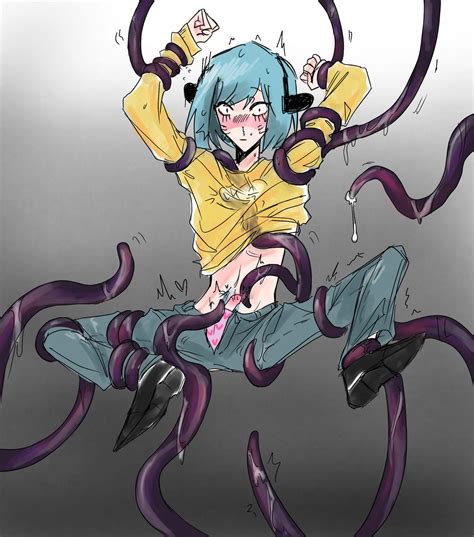 Rule 34 Androgynous Blush Headphones Nyon Ranfren Ranfren Restrained Skinny Tentacle Tentacle
