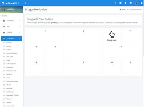 Minimal Pro Responsive Admin Dashboard Template