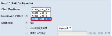 Configure A Class Map On A Wireless Access Point Wap Cisco