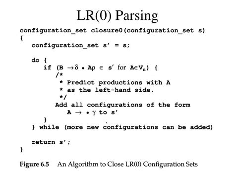 Ppt Lr 1 And Lalr Parser Powerpoint Presentation Free Download Id