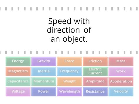 20 Physics Terms Знайдіть відповідність 20 Physics Terms Знайдіть відповідність